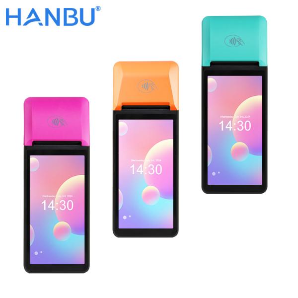 Quality Hanbu Handheld POS Terminal 6 Inch Android 13 4GB RAM 64GB SSD for sale