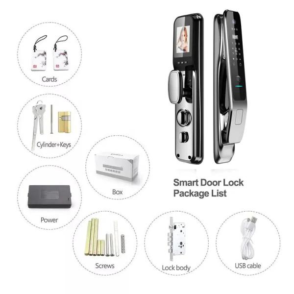 Quality TH-X5 3D Face Recognition Smart Lock for sale