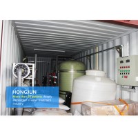 Quality Pretreatment 8t/H Mobile Water Purification Plant Dow / Hydranautics / GE for sale