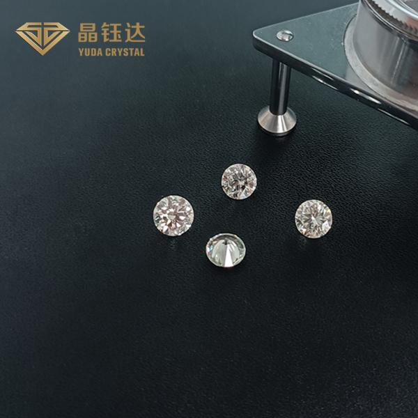 Quality Polish Fancy Cut Lab Diamonds Round Brilliant White Color For Jewelry for sale