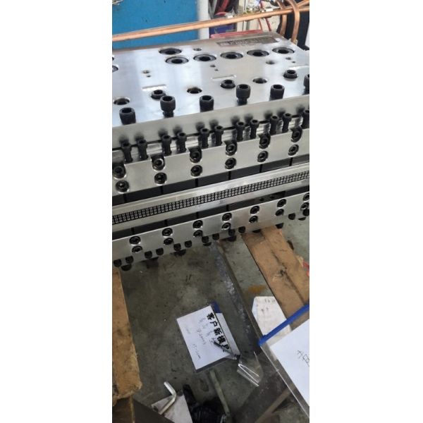 Quality 1 Cavity Flat Die for PP Hollow Construction Building Formwork Architecture for sale