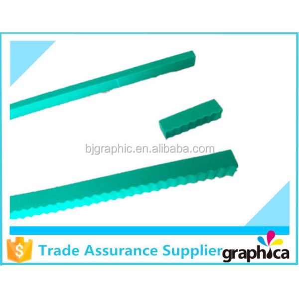 Quality Blue 8mm Width Graphic Beijing 2021 Die Making Ejection Rubber with Adhesive for sale