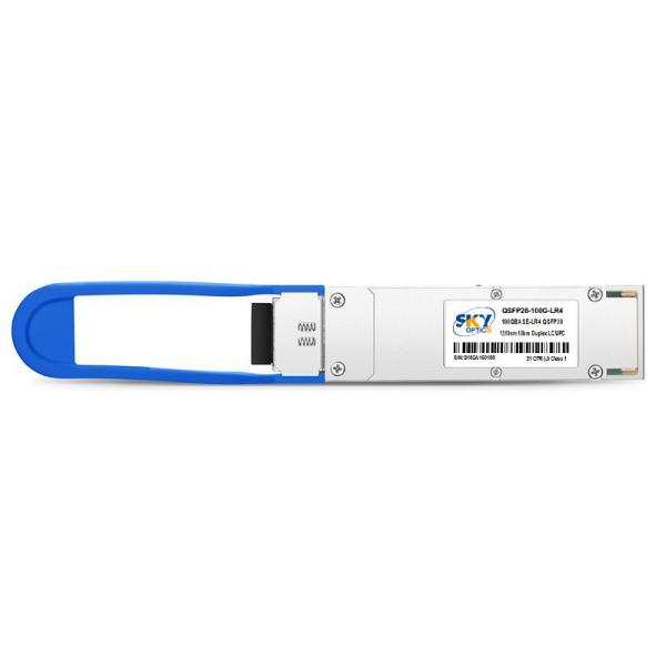 Quality Hot Pluggable LR4 100G QSFP28 Optical Transceiver With 1310nm Wavelength for sale