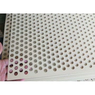 Quality PVDF Round Hole Perforated Metal Mesh 1.22*2.44m for sale