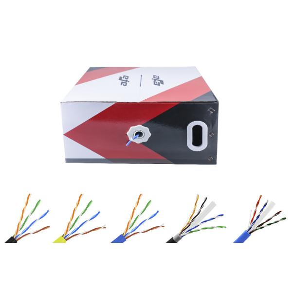 Quality Solid Conductor Stranding Ethernet Cable Roll Cat5e/Cat6/Cat6a/Cat7 1000ft for sale