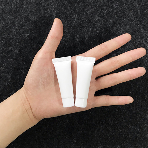 Quality Toothpaste Ointment 5ml Squeeze Empty Cosmetic Tubes Screen Printing for sale