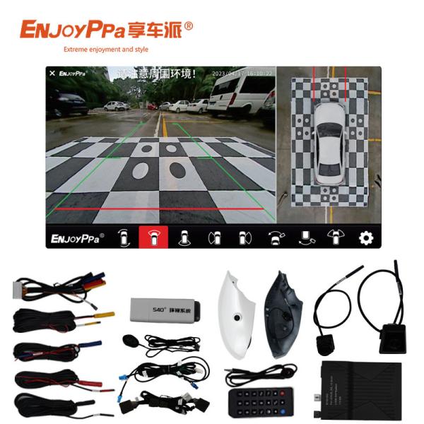Quality Panoramic Fish Eye 360 Car Camera Systems For Lexus ES Parking Assistance for sale