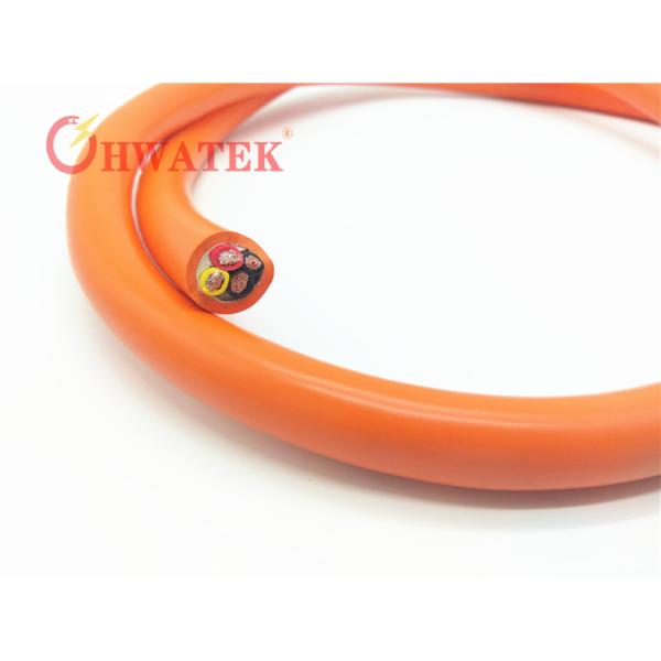 Quality EVAC-S90U Flexible Extension Cord For EV Charger , Electric Car Cables Oil Resistant for sale