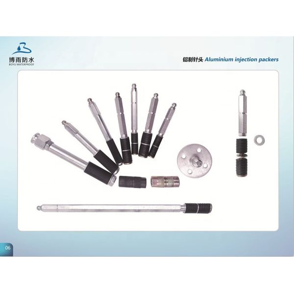 Quality A10 Concrete Packers M6 Flat Head Nipple 13*115mm for Injection for sale