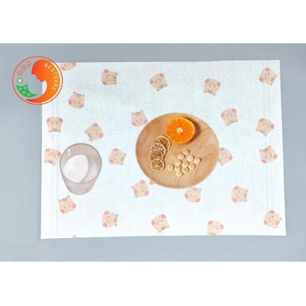 Quality Leak Proof Disposable Table Mats One Time Use Waterproof Paper Placemats Pad for sale
