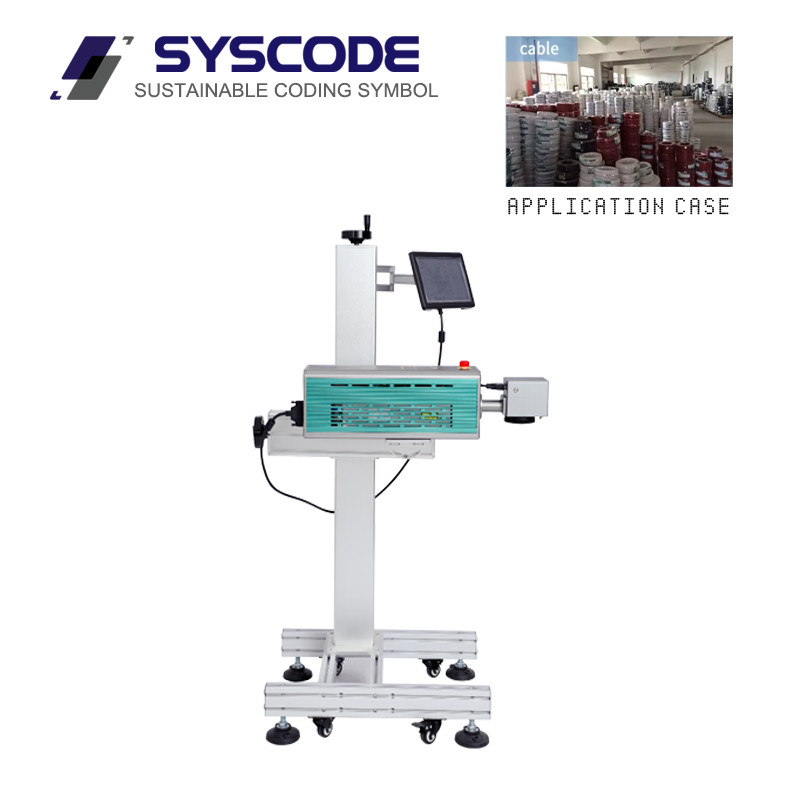 Quality Plastic Bottles Co2 Laser Engraving Machine 220V 50HZ Water Cooled Long Lasting for sale