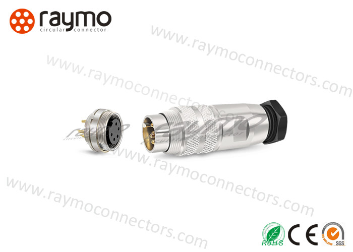 Quality Binder 423 Series Threaded Electrical Connector, Circular Plastic Connector for sale