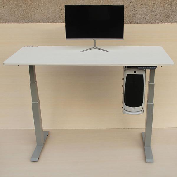 Quality Height Adjustable Modern Boss Study Dual Motor Electric Standing Desk with Metal for sale
