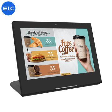 Quality 10.1 inch Touch Monitor Desktop Tablets RJ45 Port Wifi Digital Signage Panel for sale