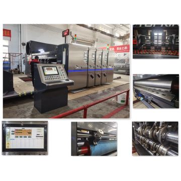 Quality Automatic Flexo Printing Slotting Machine High Speed Open / Closed Type for sale