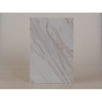 Quality UV Coating Solid Pvc Wall Panels Exterior Marble Color 1.22M*2.44M for sale