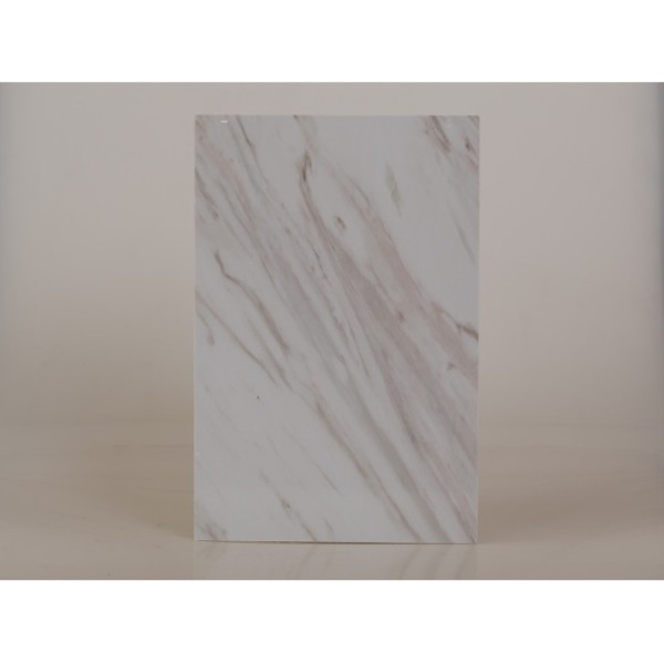 Quality UV Coating Solid Pvc Wall Panels Exterior Marble Color 1.22M*2.44M for sale