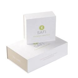 Quality Elegent Square Cosmetic Packaging Box Foldable Magnetic Gift Box for sale