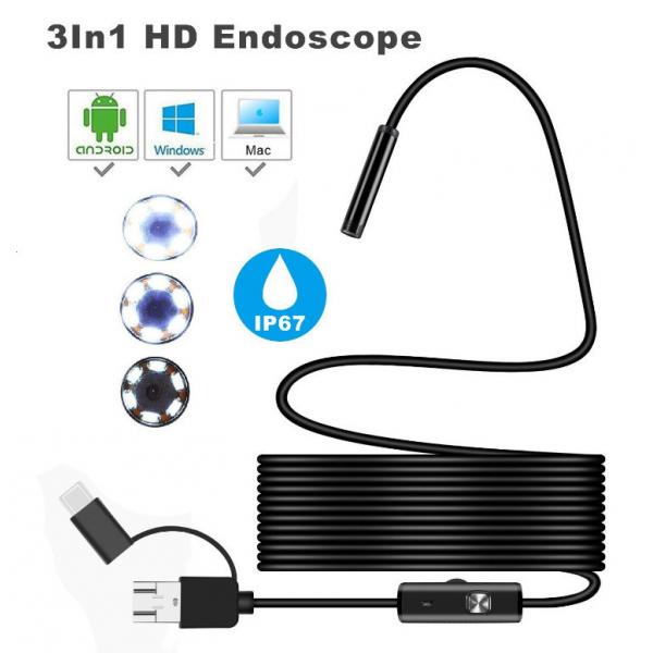Quality OEM 3.9mm 720P IP67 Endoscope Camera Module FF Wide Angle USB Camera Module with for sale