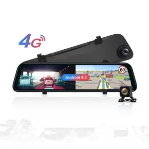 Quality Rearview Dual 6G Lens Android Dash Cam ADAS Car DVR Camera Recorder for sale