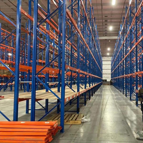 Quality Powder Coated Adjustable Pallet Rack Shelving / Warehouse Rack for sale