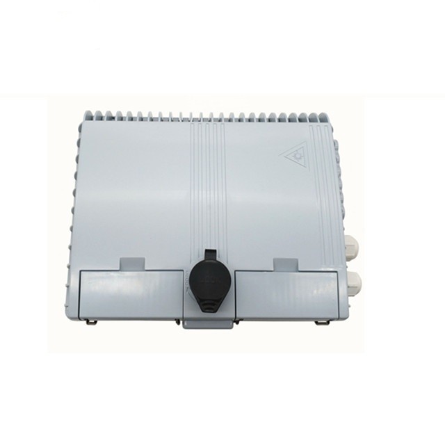 Quality 12Cores Fiber Optic Terminal Box SC/LC/FC/ST Simplex/Duplex Indoor/Outdoor for sale