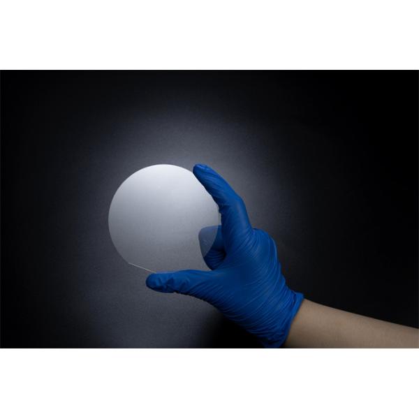 Quality 625um To 675um 4 Inch Blue LED GaN Epitaxial Wafer On Sapphire SSP Flat Sapphire for sale
