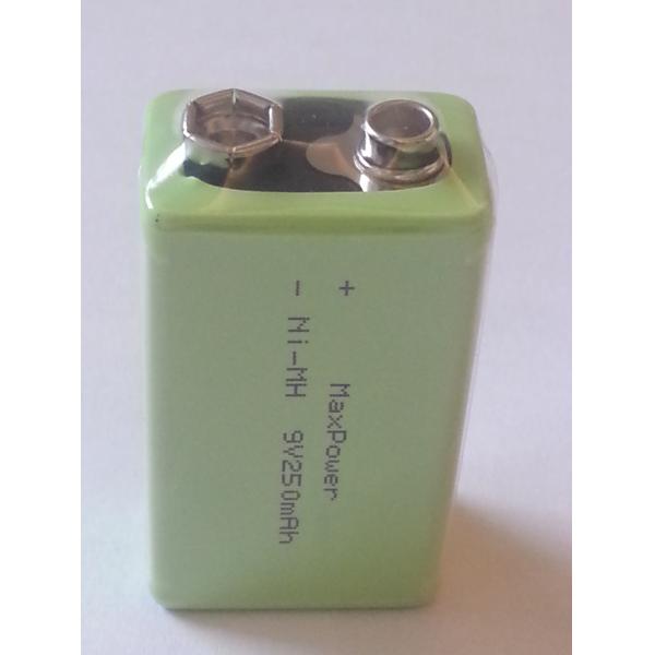 Quality Multimeter charging nimh batteries Pack 9V 250mAh High Capacity for sale