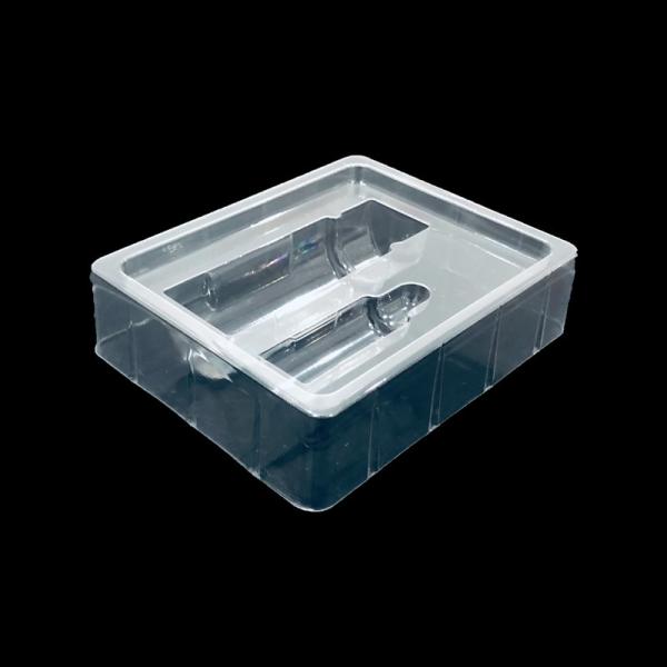 Quality Produced Clear PET Blister Packaging Insert Tray for Skincare Kit in Plastic for sale