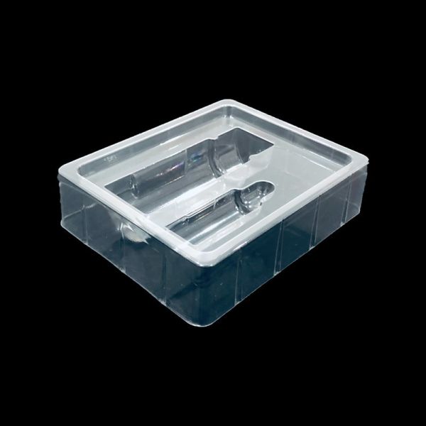 Quality Produced Clear PET Blister Packaging Insert Tray for Skincare Kit in Plastic Material for sale