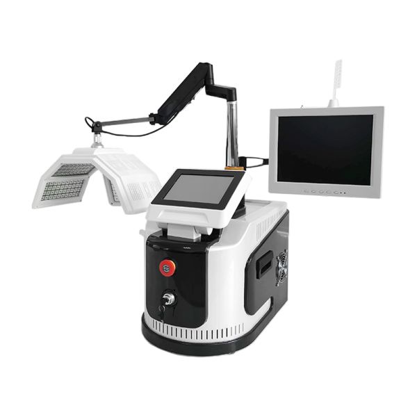 Quality 650 Nm Diode Laser Hair Growth Machine Low Level Hair Therapy Analyser for sale