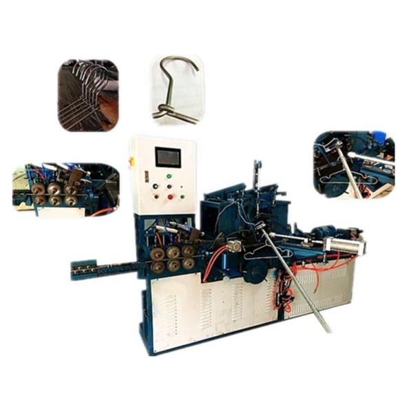 Quality Automatic Double Inverted Wire Hanger Forming Machine with 2.2KW Motor for for sale