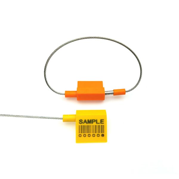 Quality 250*27.5*12.4 mm Laser Printed US-CC182B Truck Container Security Self-locking for sale