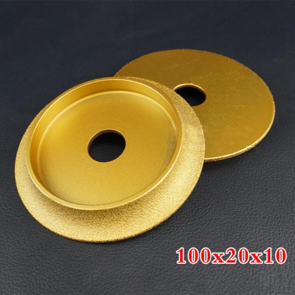 Quality 100mm Vacuum Brazed Diamond Grinding Wheel For Ceramic Tiles for sale