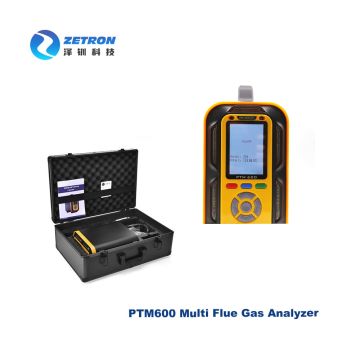 Quality O2 CO NO Industrial Flue Gas Analyser , Portable Emissions Gas Analyzer for sale