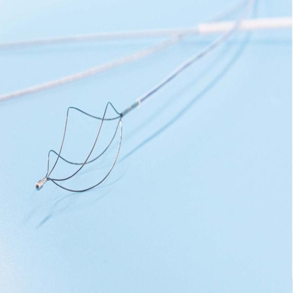 Quality Versatile Silver Stone Basket with Smooth Edges and Flexible Wire Design for sale