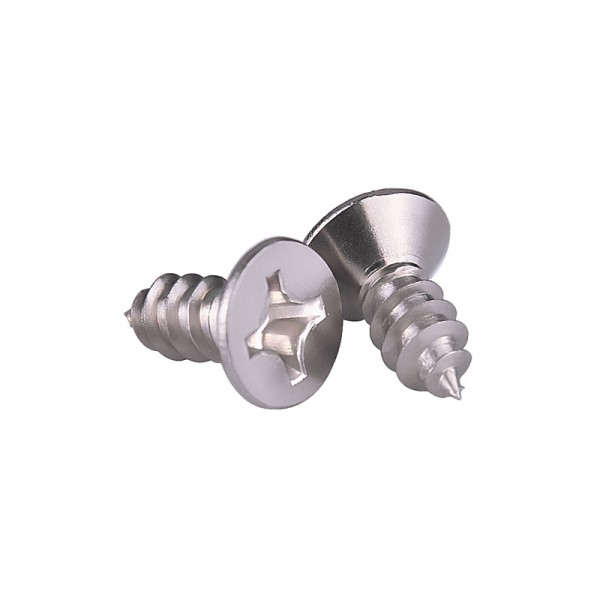 Quality DIN7982 Countersunk Head Cross Drive Self Tapping Screws for sale