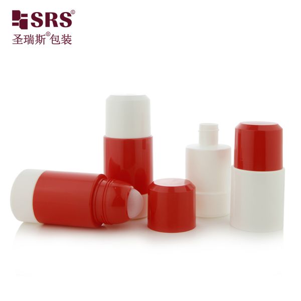 Quality RPPE 50ml 75ml RPPE Replaceable Plastic Rollerball Containers Ideal for Daily for sale