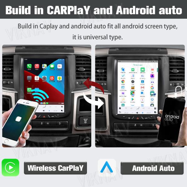 Quality 8 Core 10.4'' Android Car Radio Player For Dodge Ram 1500 2013 - 2018 for sale