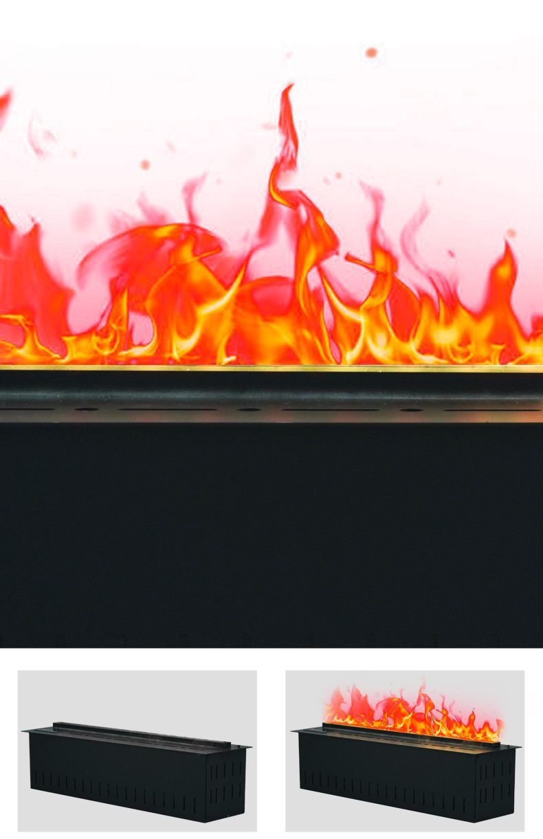 Multiple Function Electronic Simulated Flame with Atomizing Humidification Function Fireplace