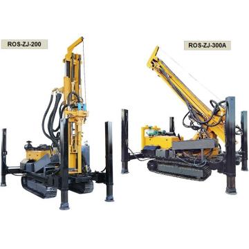 Quality Multifunctional Rotary Water Well Drilling Rig Machine With Crawler Pneumatic for sale