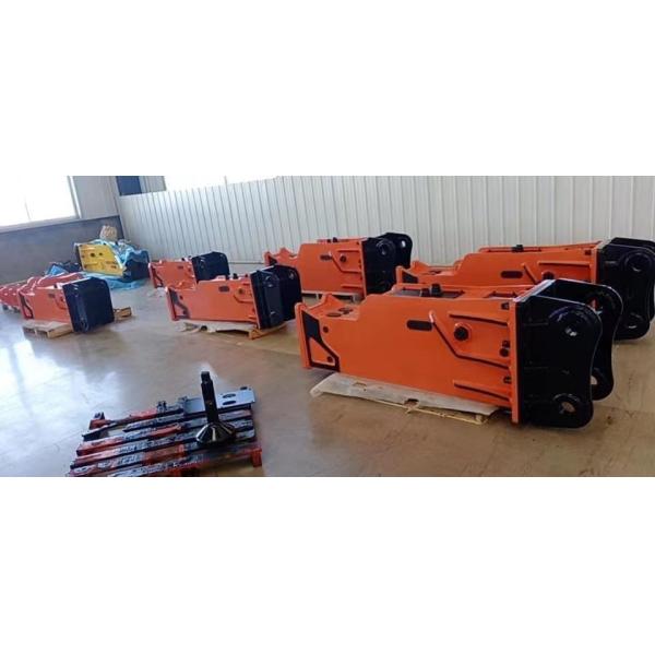 Quality 140mm Chisel Hydraulic Rock Breaker Silence Type For Komatsu PC220 Excavator for sale