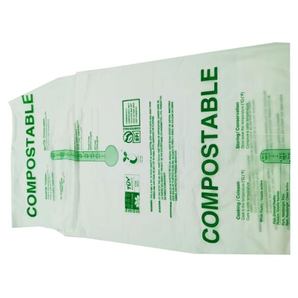 Quality 0.5 Mil 2.6 Gallon Biodegradable Food Storage Bags 100% Compostable for sale