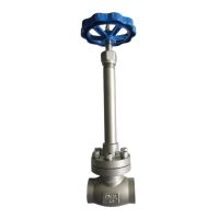 Quality PN40 Manual Stainless Steel Liquid Cryogenic Gases Globe Valves For LNG LOX LIN LAR for sale