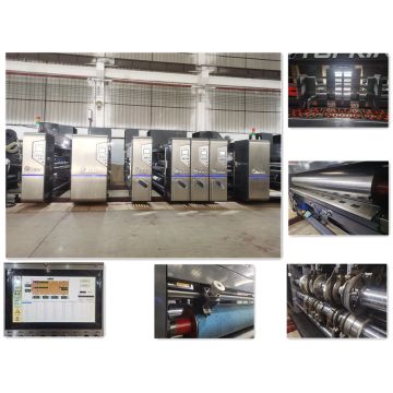 Quality HD Flexo Printing Slotting Machine High Speed Vacuum Transfer Top Stable Durable for sale