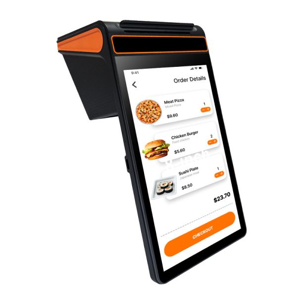 Quality Android 12 Restaurant POS Machine 4GB 64GB POS System Terminal for sale