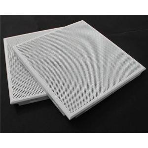 Quality 0.4-1.2mm Metal Ceiling Tiles Clip In Office Ceiling Tiles 600x600 for sale