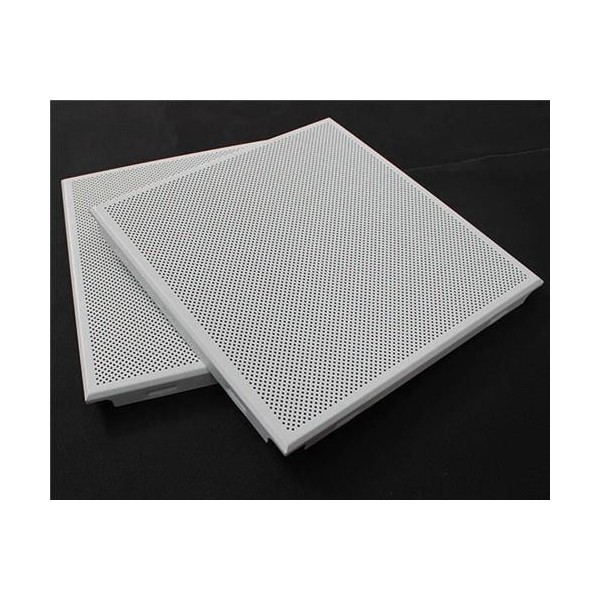 Quality 0.4-1.2mm Metal Ceiling Tiles Clip In Office Ceiling Tiles 600x600 for sale