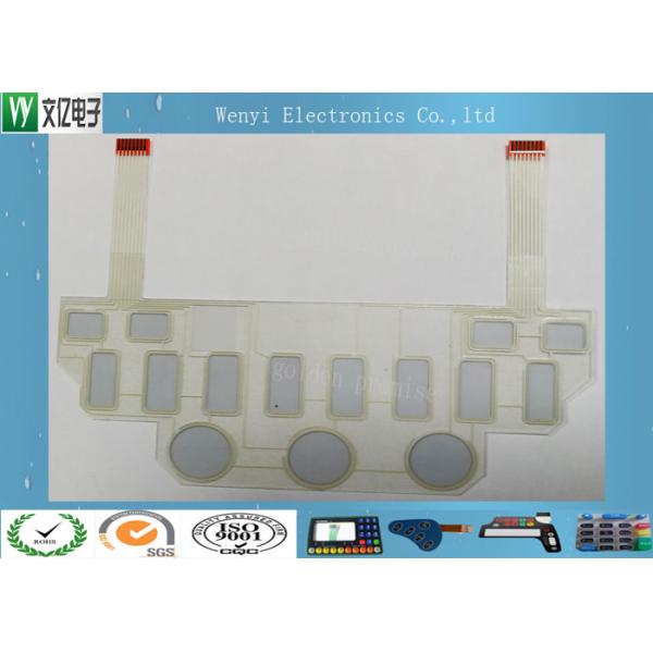 Quality ITO Type Flexible Capacitive Touch Circuit Polyester Light Touch Sense Panel Use for sale