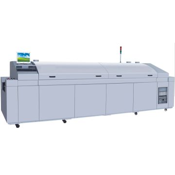 Quality 60Mhz Infrared Reflow Oven , 10 Zones Conveyor Reflow Oven for sale